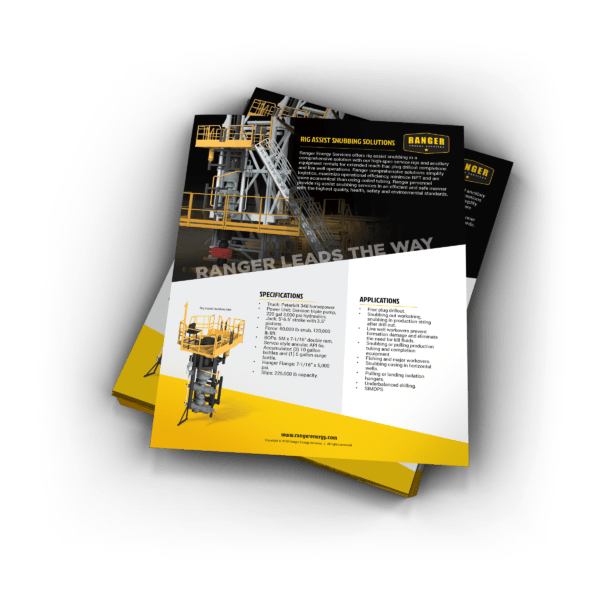 Rig Assist Snubbing - Ranger Energy Services