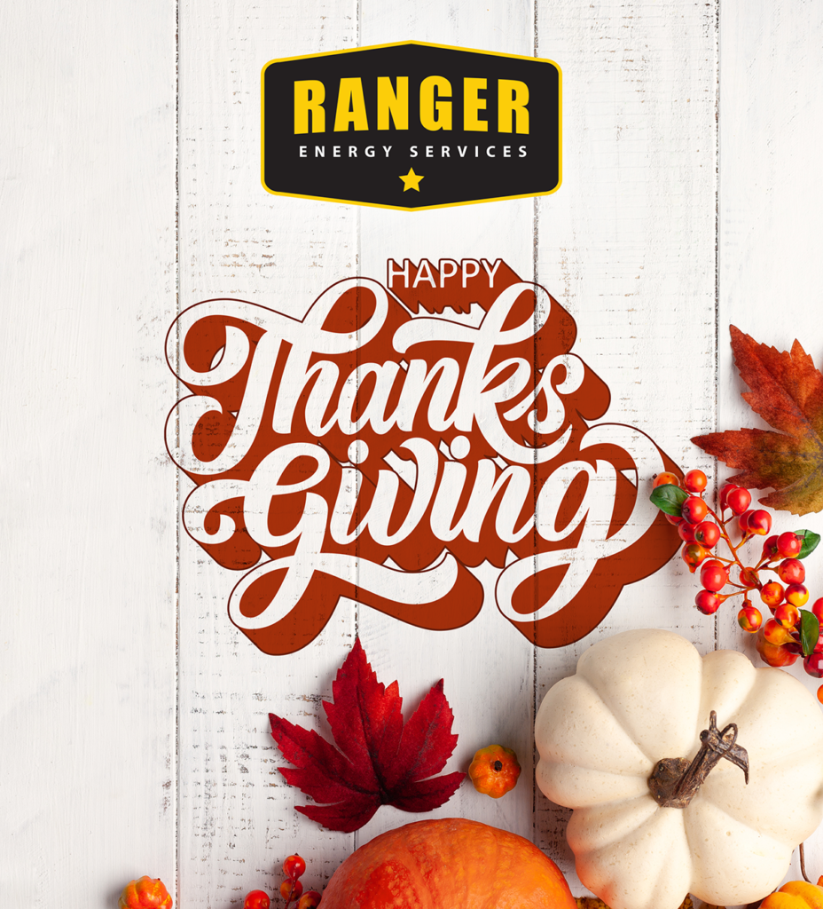 Happy Thanksgiving Day - Ranger Energy Services