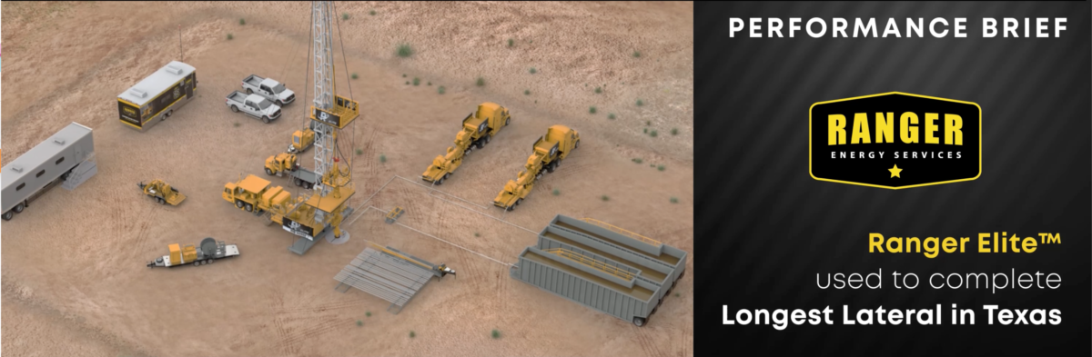 Major Operator uses Ranger Elite Completion Solution to complete the ...
