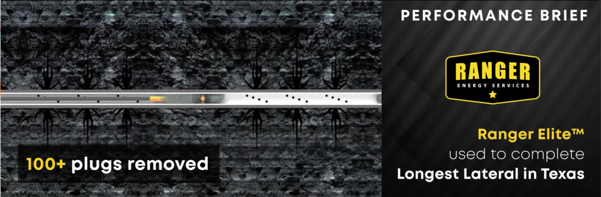 Major Operator uses Ranger Elite Completion Solution to complete the ...